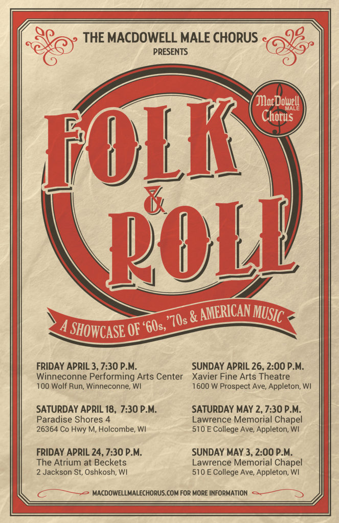 Performances & Tickets | Appleton MacDowell Male Chorus